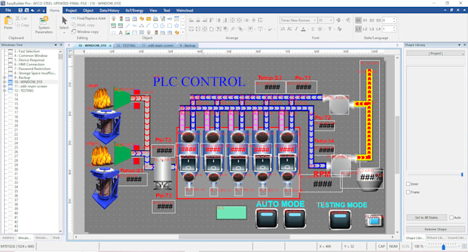 Do plc programming, hmi design, and scada interfacing with precision by Engr_rauf01 | Fiverr