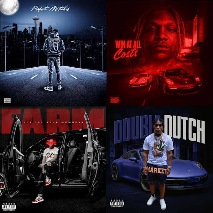 Design album cover art by Dh_roshan | Fiverr