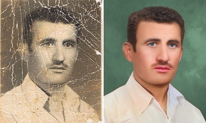 Restore old photos, photo restoration and colorize by Biao_zhou | Fiverr
