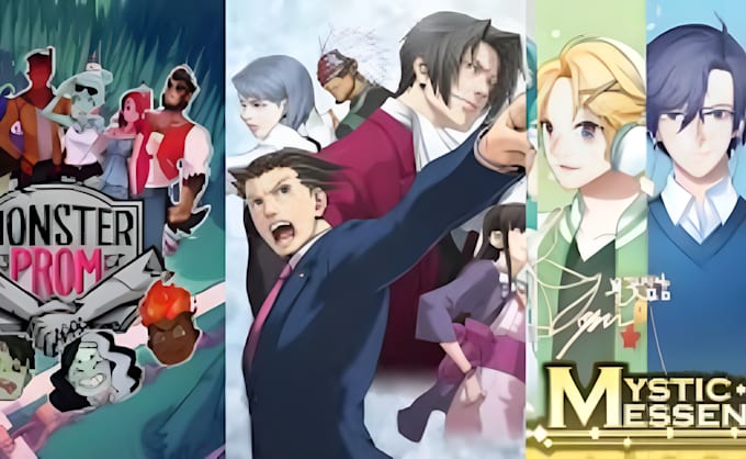 Build visual novel game storylines character development games ...