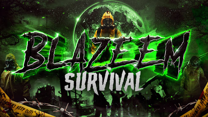 Do 3d rust server animated logo and banner for discord by Gulsherzafar ...