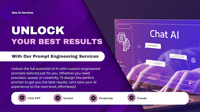 Create custom ai prompts for chatgpt, claude, midjourney and more by Doo_ai_services | Fiverr