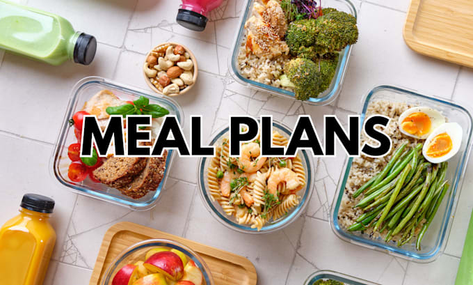Customized meal plan, diet plan, meal planner, nutrition journal by Mia ...