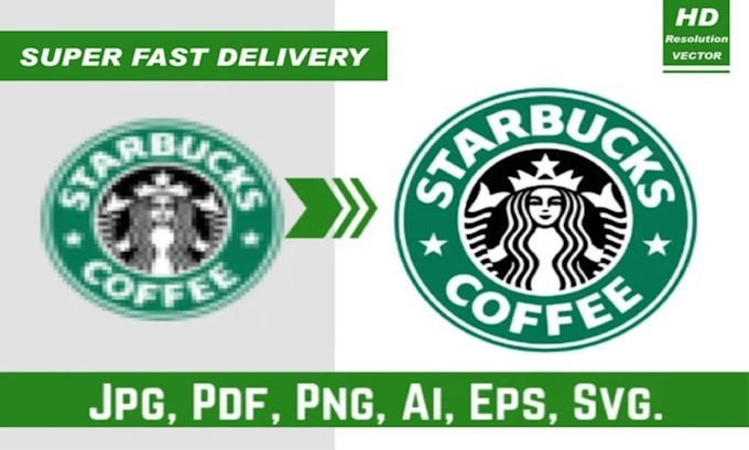 Redraw logo to vector, convert image to vector, vectorize image, vector tracing by Sidra_niazii ...