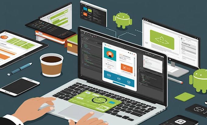 Create android application development as a flutter developer by Rak_s ...