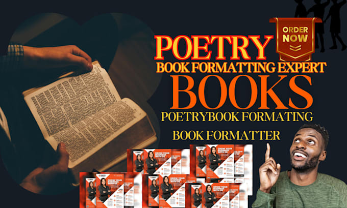 Do poetry book editor writing formatting book cover formatter and ...