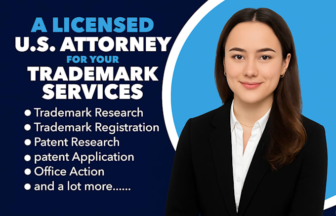 Be your patent attorney, trademark filing, patent search, office action, uspto by Shannon_craft ...