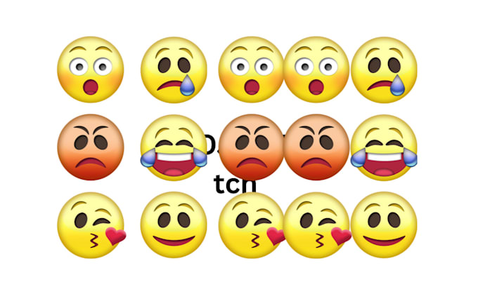 Design a professional sticker, text emoji and design that will suit ...