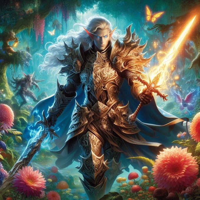 Design dnd character art and dnd character by Svenoren | Fiverr