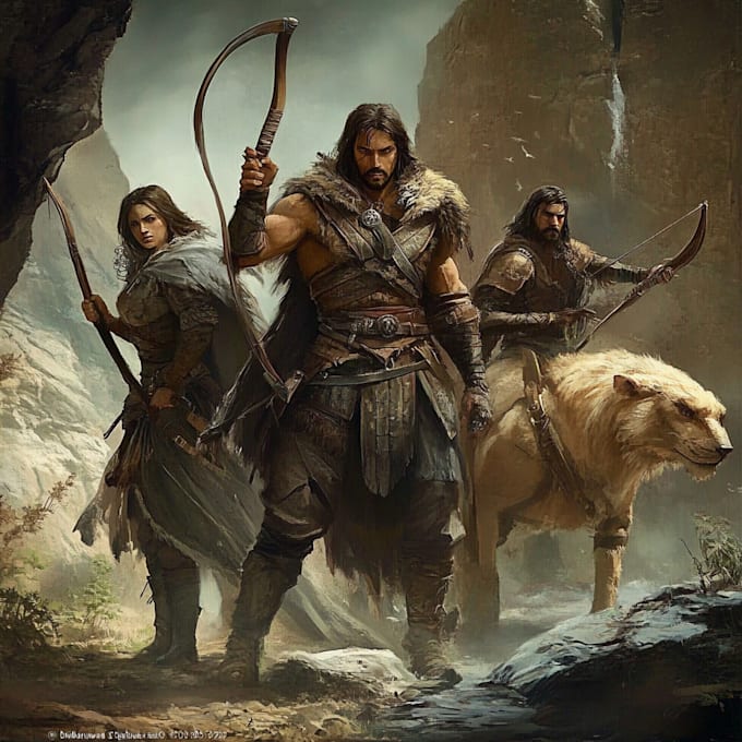 Design your fantasy, game and original characters by Quatesicks | Fiverr
