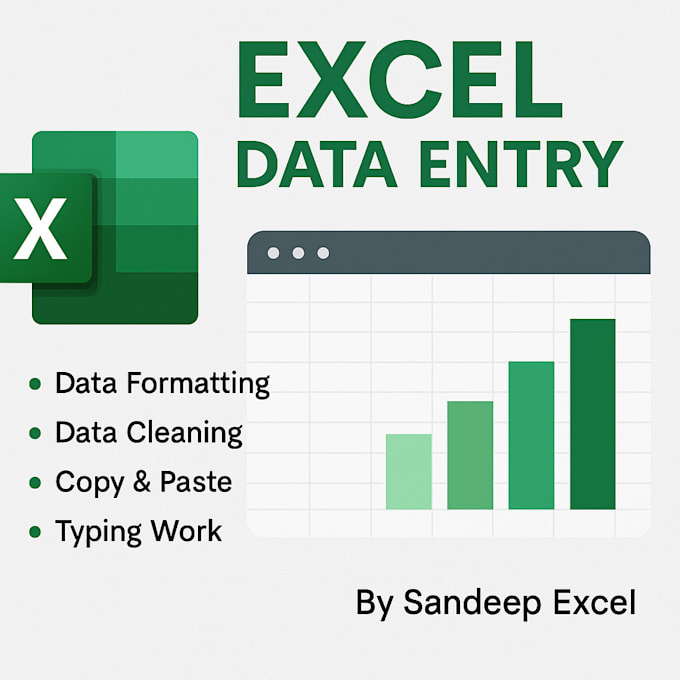Perform Data Entry Formatting And Cleanup In Excel By Sandeep12354