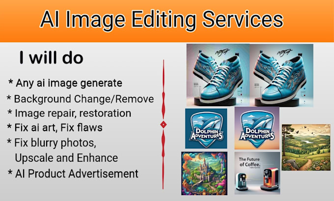 Edit repair ai image, fix ai art, upscale, background change by ...