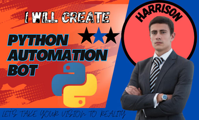 Develop python bot chatbot web scraping bot automation gaming bot trading bot by Harrisonchris5 ...