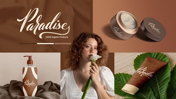 Design full branding kit, brand identity, minimalist logo and brand ...