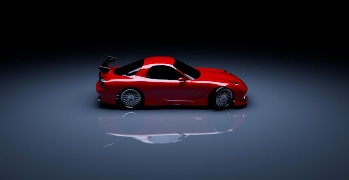 Construct 3d automotive car,mockup custom car for fivem,gta,render ...