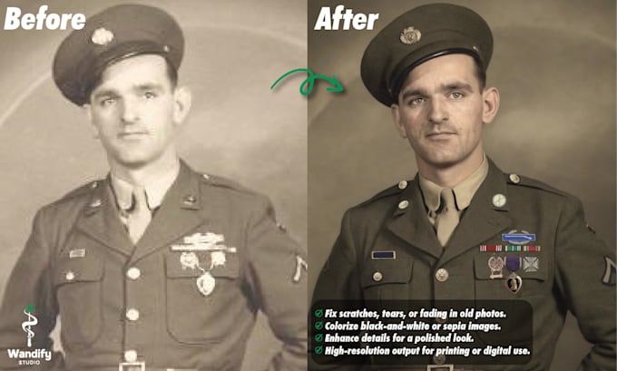 Restore old photos with professional photo restoration in 24hr by ...
