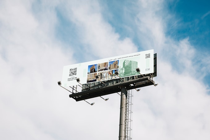 Design a billboard, yard sign, signage, signboard, vinyl sign, or ...