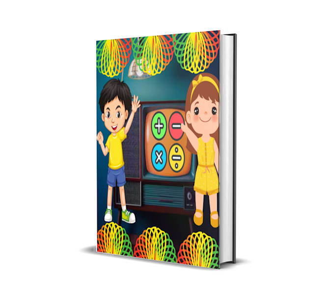 Create math workbooks with book cover design for amazon kdp by A ...