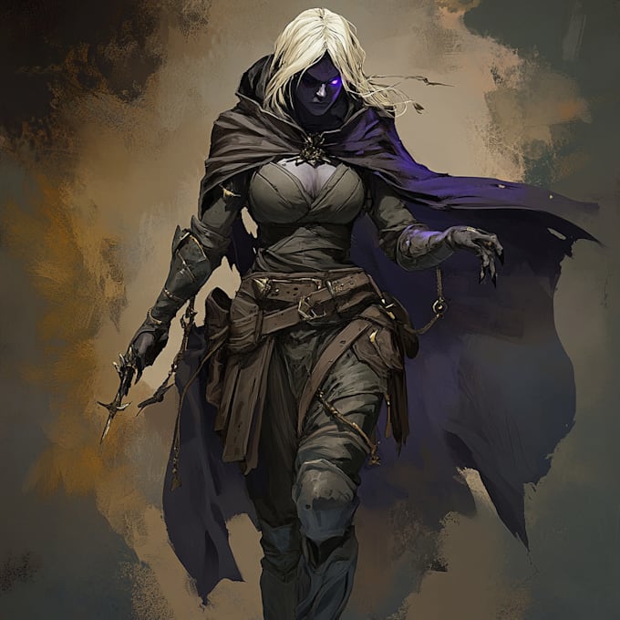 Dnd character art and dnd character art by Lagnydyg | Fiverr
