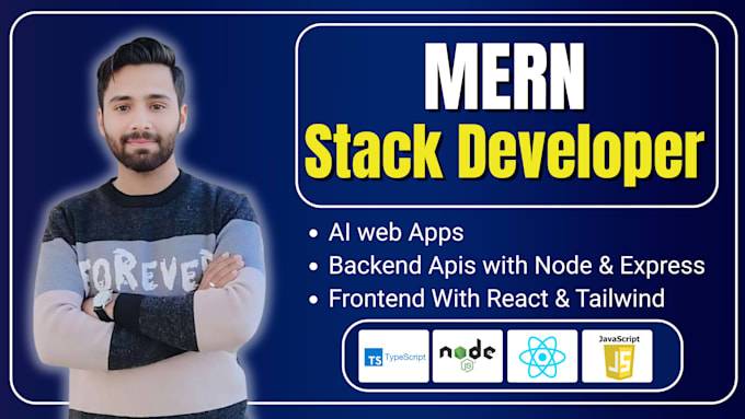 Develop full stack web applications using react, node, mern stack and typescript by Zohaibch_078 ...