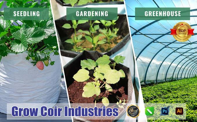 Create the appropriate design for the grow bag by Lwdcreations | Fiverr