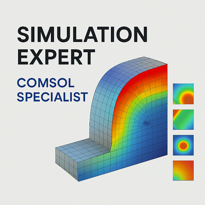 Do comsol design projects by Subhan_f | Fiverr