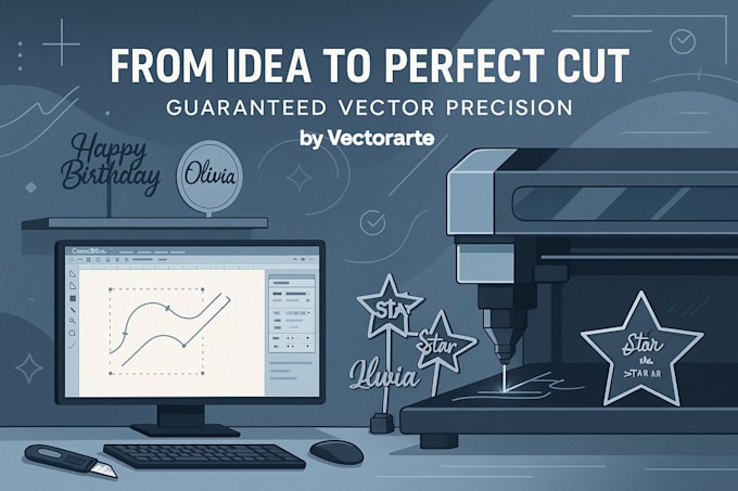 Vectorize for laser cut or improve quality using coreldraw by ...