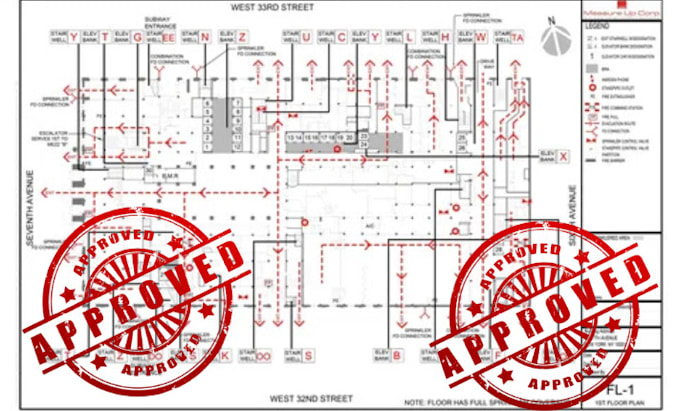 Do fire safety plan evacuation plan emergency fire alarm map by ...