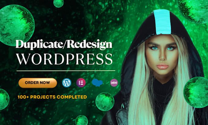 Duplicate redesign copy clone website or design wordpress website by Marium_fazil | Fiverr
