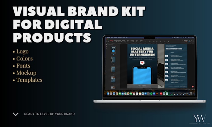 Create your visual brand kit for your digital business or service by ...