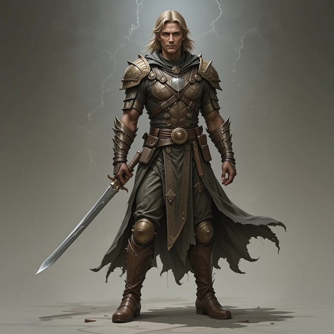 Make dnd character art and dnd character art by Voucsboon | Fiverr