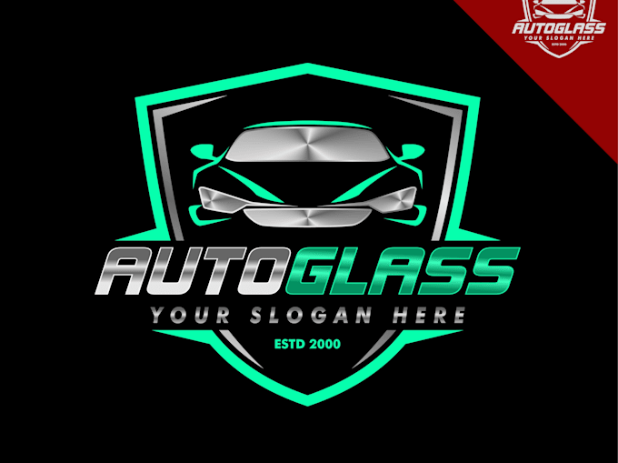 Design high quality auto glass logo by Edwar_aldana | Fiverr