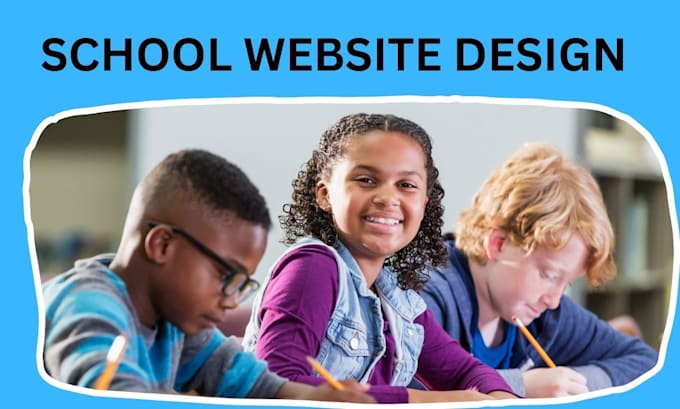 Design school website, education website, kindergarten, elearning website by Esther_edwardz | Fiverr