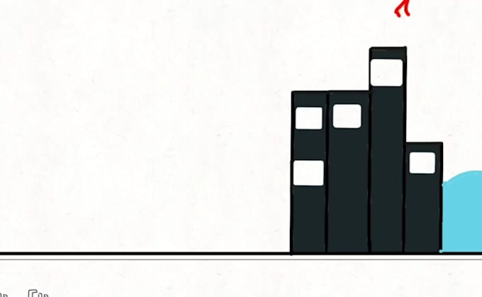 2d stickman animation doodle explainer cartoon funny animation for ...