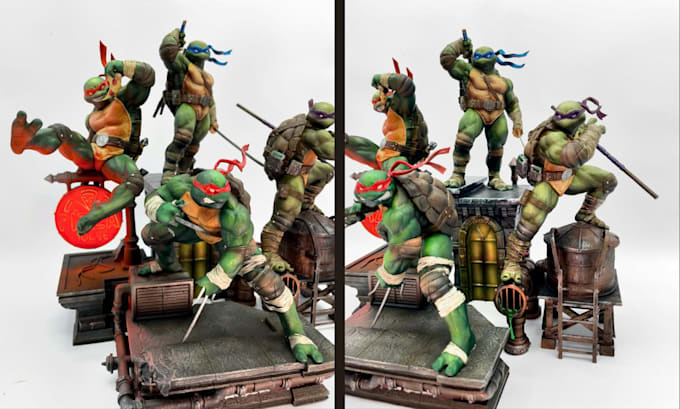 Do print and paint figure fdm miniature warhammer painting terrain abs ...