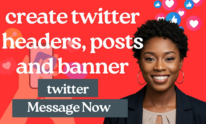 Create twitter headers, posts and promotional banners in canva by ...