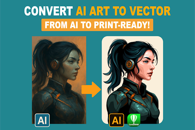 Convert ai generated images into high quality vector files by Ngedit ...
