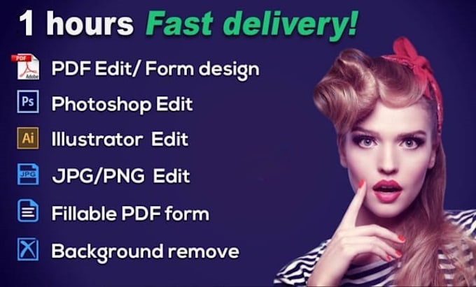 Quick photoshop text editing in doc and document editing by Kainat093 | Fiverr