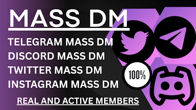 Do discord mass dm by Gifted_hai | Fiverr