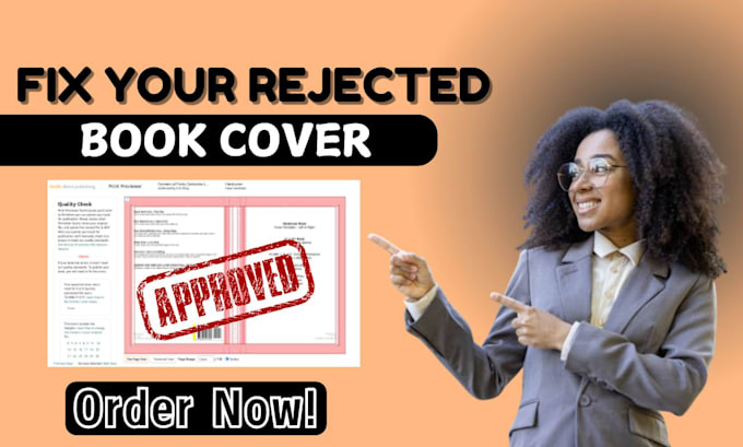 Fix resize rejected book cover edit redesign book cover for kdp lulu ...
