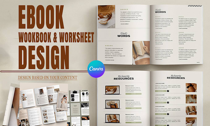 Do workbook design, canva workbook, canva workbook template, canva ...