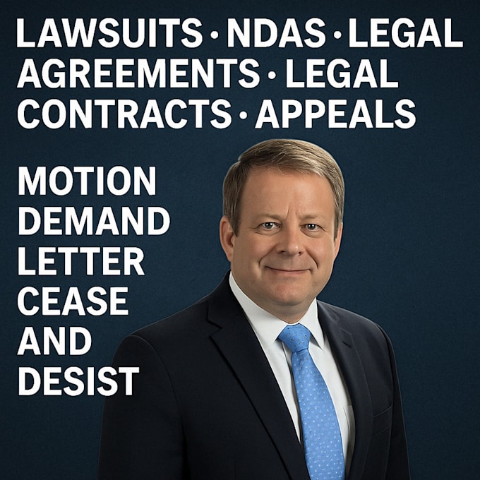 Draft and send a demand letter or cease and desist on law firm ...