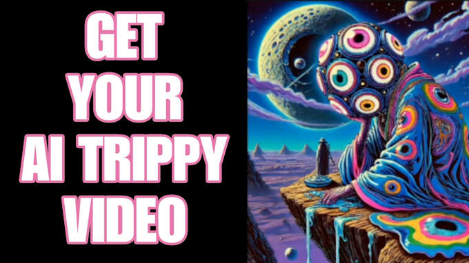 Make a stunning ai generated trippy music video for your song, visual or content by Favoura_ai ...