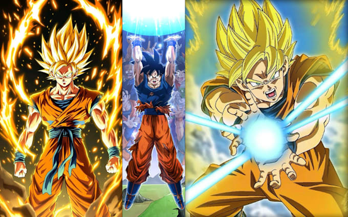 Draw cute dragon ball z anime pfp art illustration oc character manga ...