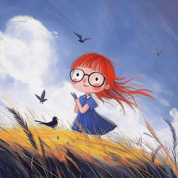 Children story book illustration children story book illustration by ...