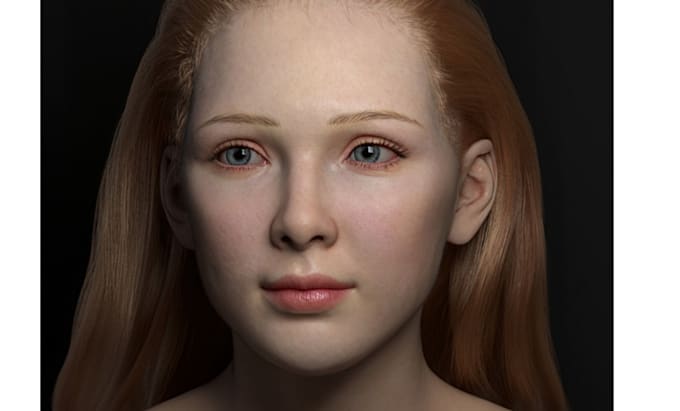 Unreal engine metahuman character model 3d game character realistic face model by Summy_pride ...