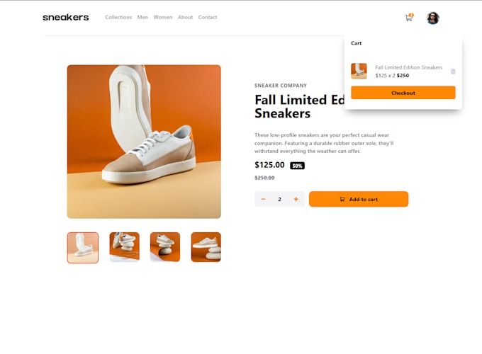 Create a custom ecommerce product page by Paul_rezero | Fiverr