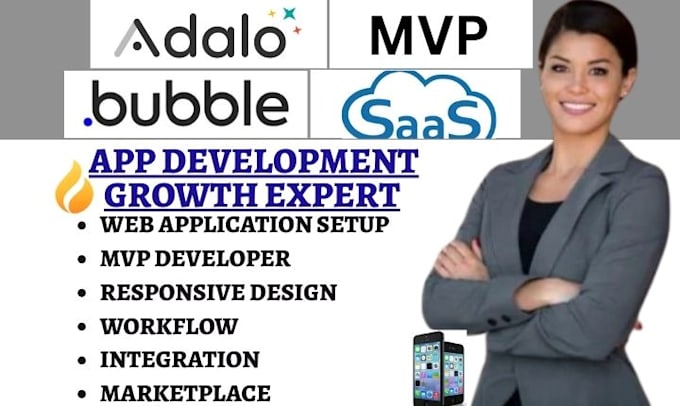 Do custom mobile mvp directory app login payment adalo saas marketplace ...