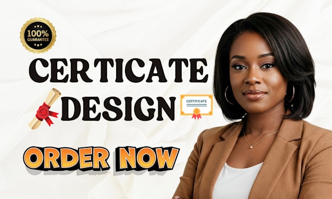 Design professional certificates with custom branding and editable ...