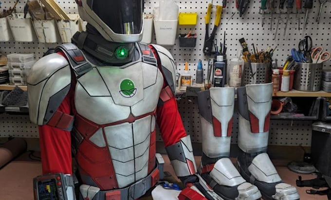 3d cosplay creation full anime cosplay suit 3d armor helmet design 3d ...